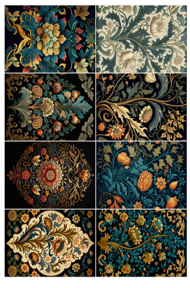 Papel Decorado para Decoupage PAPTEX 458 – LaminArt Manualidades