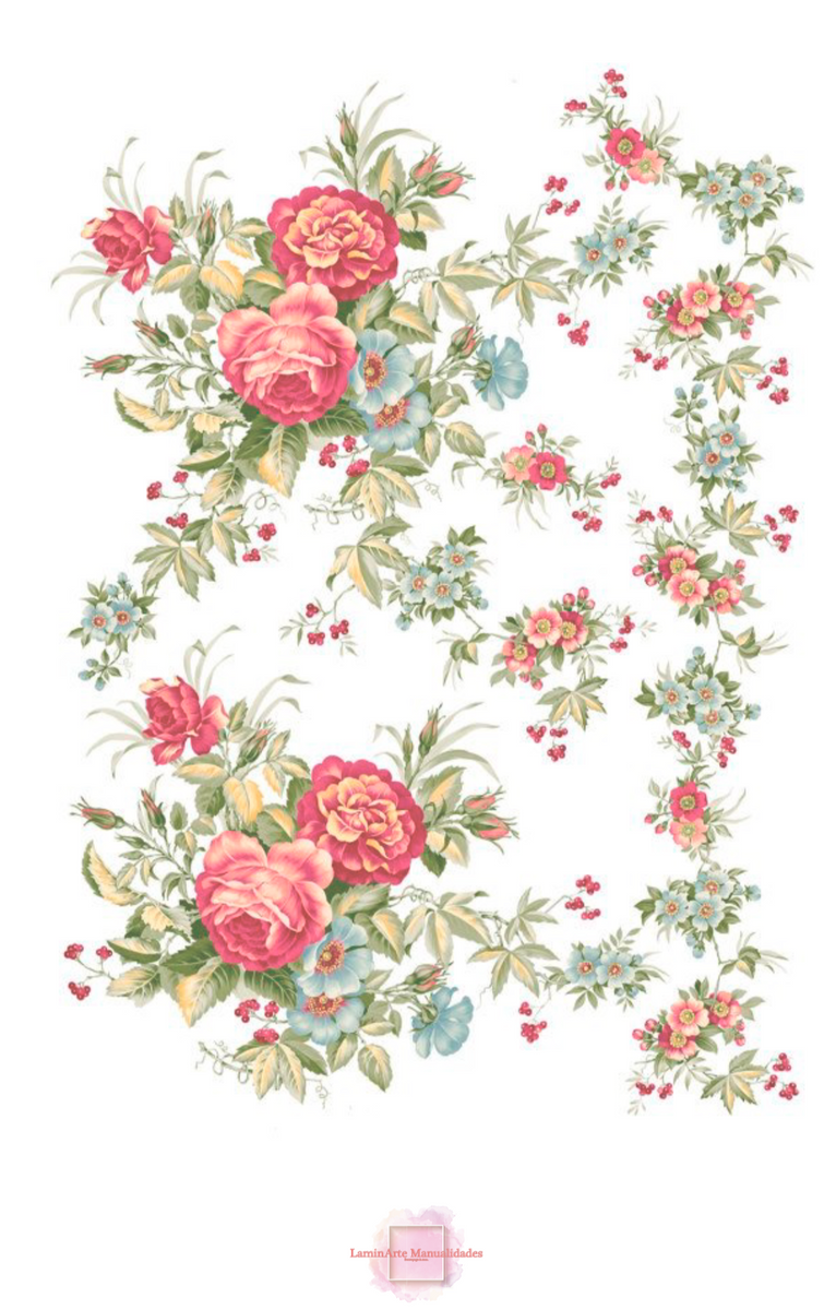 PAPEL PARA DECOUPAGE 28X43 009 PAPTEX – LaminArt Manualidades